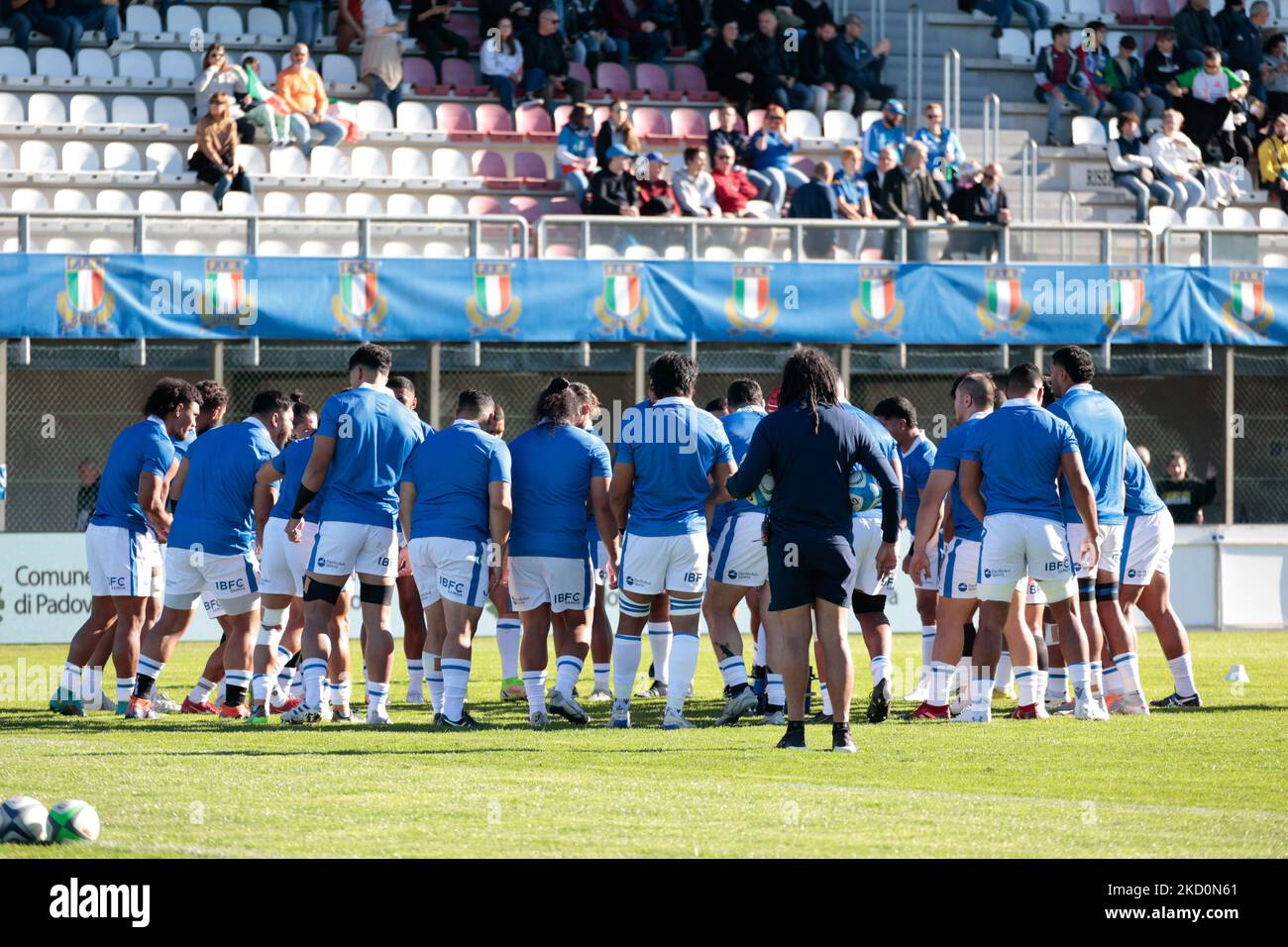 Plebiscito stadium, Padua, Italy, November 05, 2022, Samoa during 2022 ...