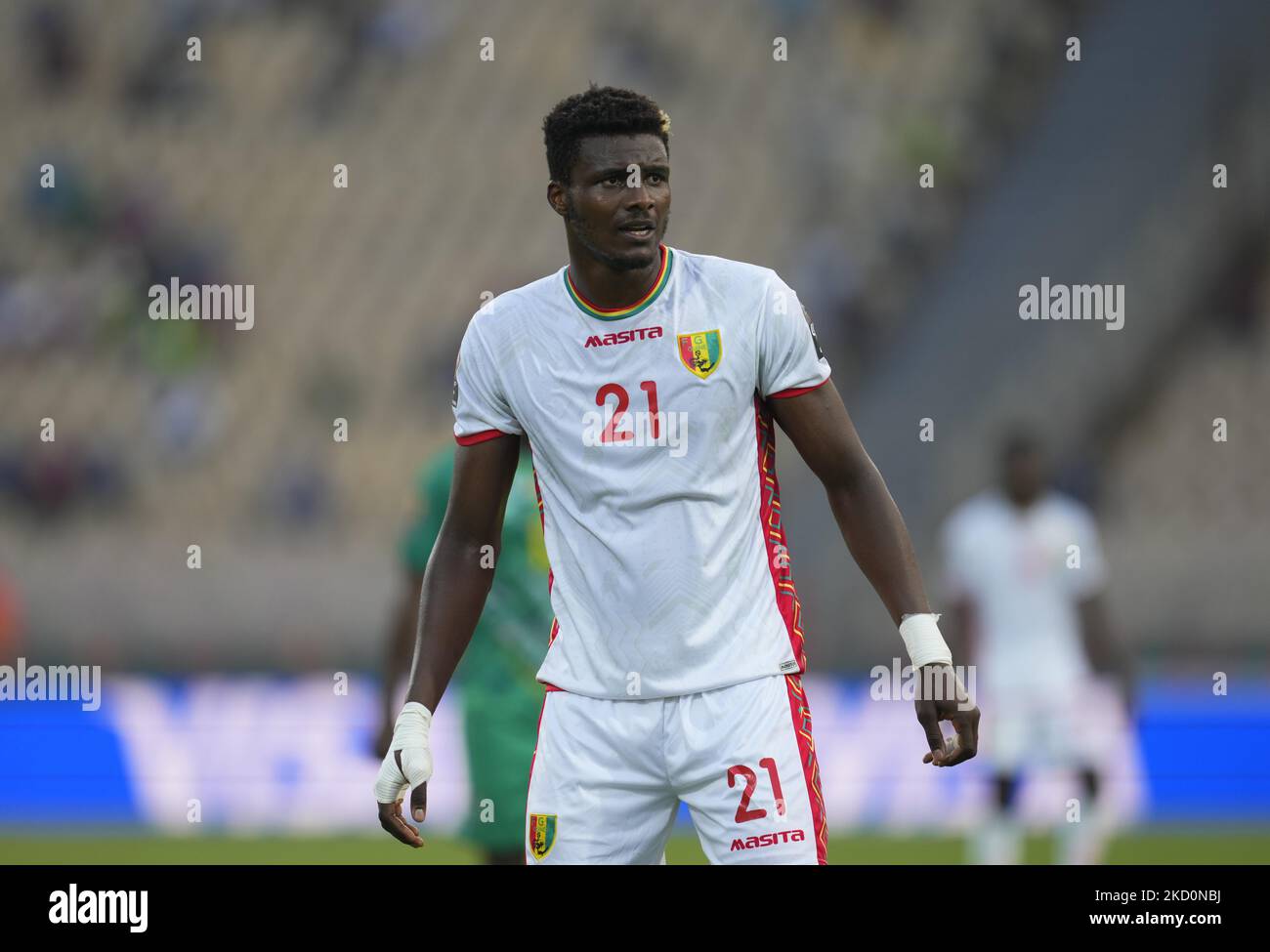 Sory Kaba of Guinea during Guinea versus Zimbabwe , African Cup of ...