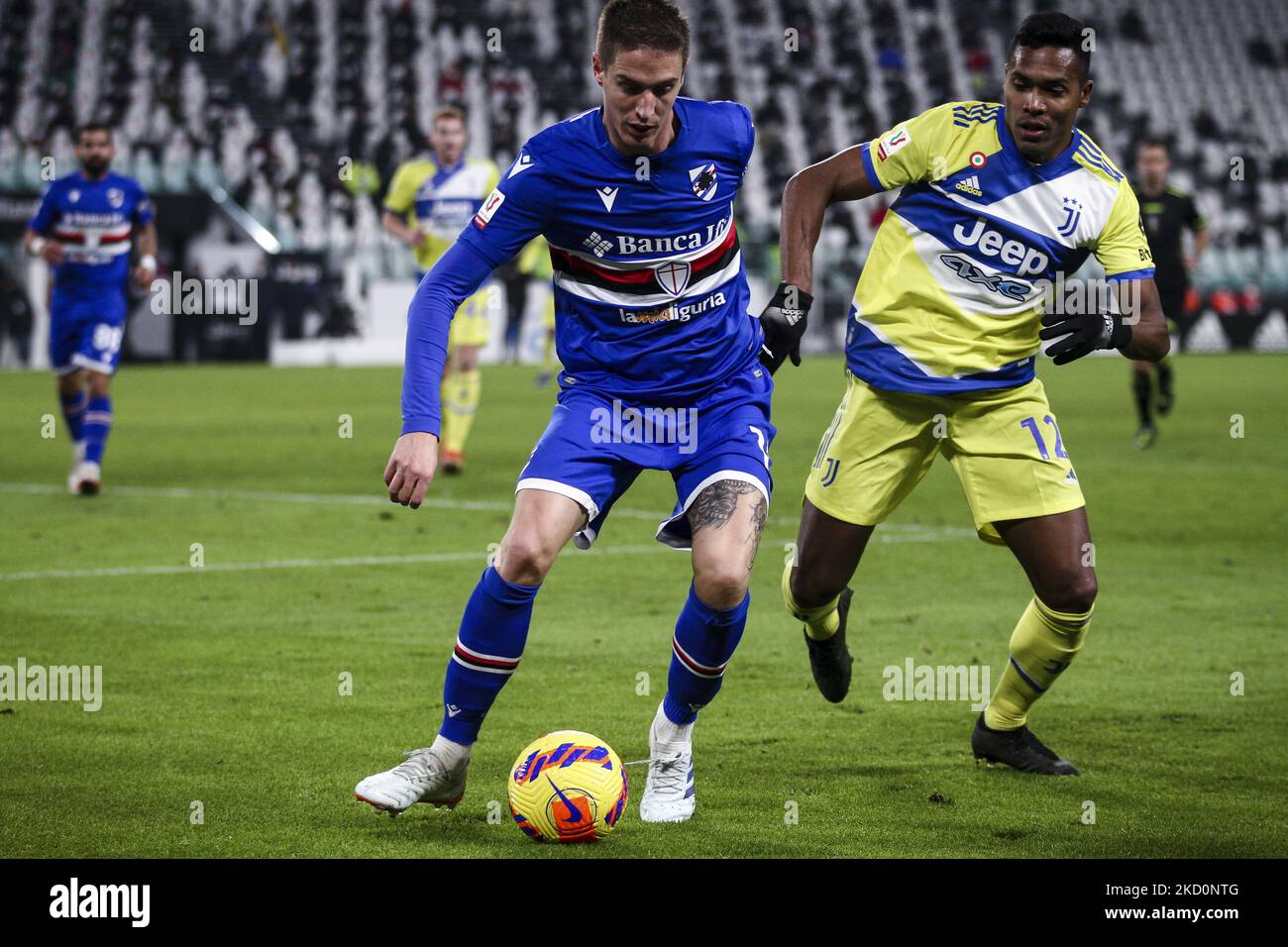 Sampdoria defender andrea conti hi-res stock photography and images - Alamy