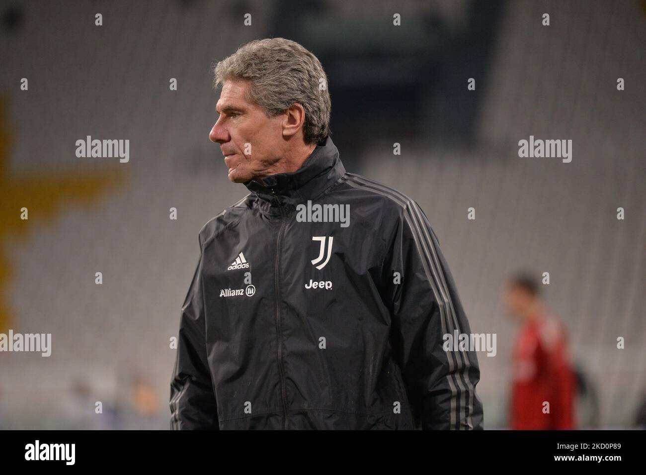 Claudio Filippi Juventus goalkeeping coach during the Coppa Italia ...