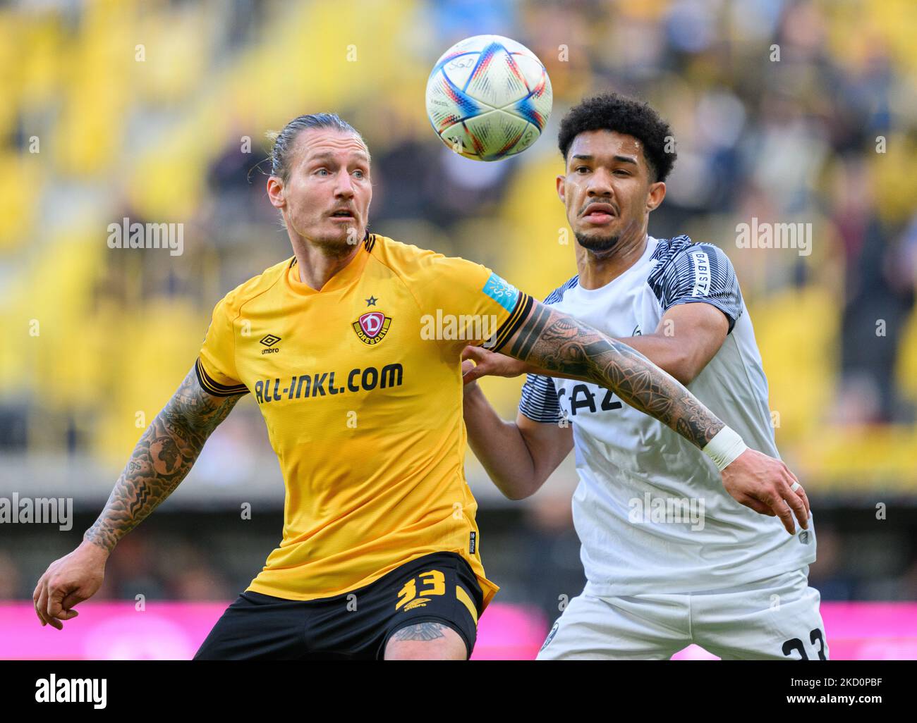 Dresden, Germany. 05th Nov, 2022. Soccer: 3rd league, SG Dynamo Dresden ...