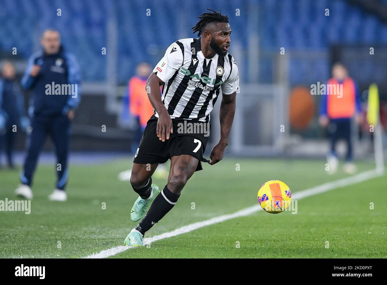 Isaac Success of Udinese Calcio during the Italian Cup match between SS ...