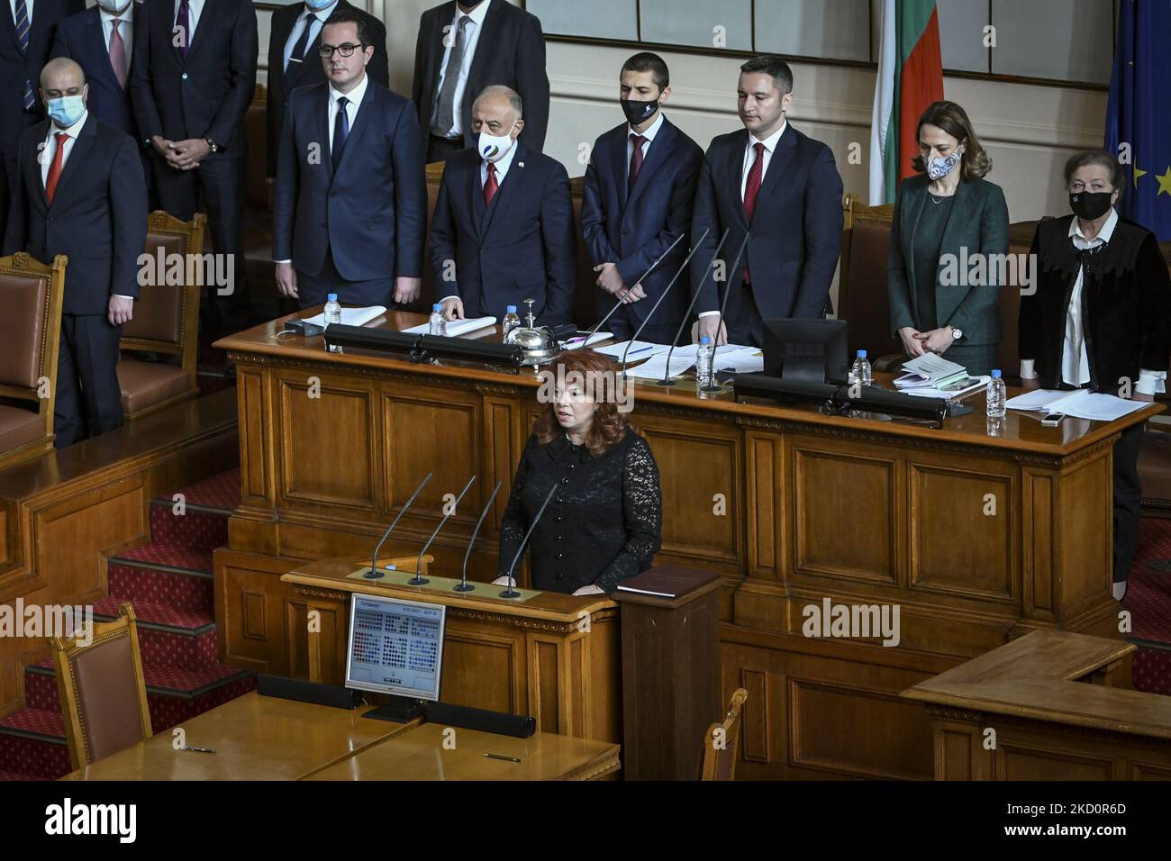 Iliana Iotova swore in for a second term as Bulgaria's Vice President ...