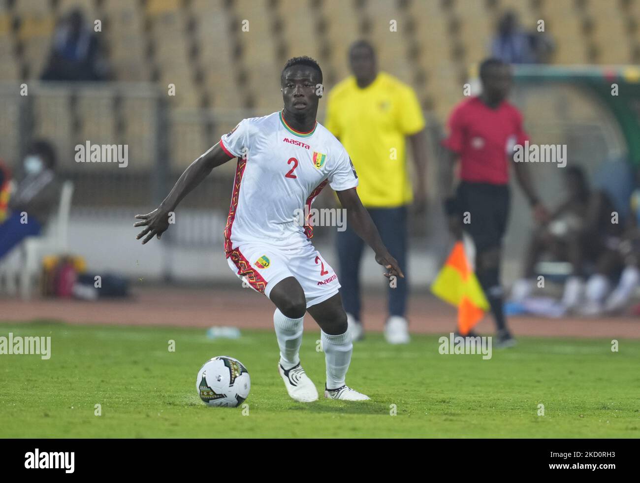 Morlaye Sylla of Guinea during Guinea versus Zimbabwe , African Cup of ...