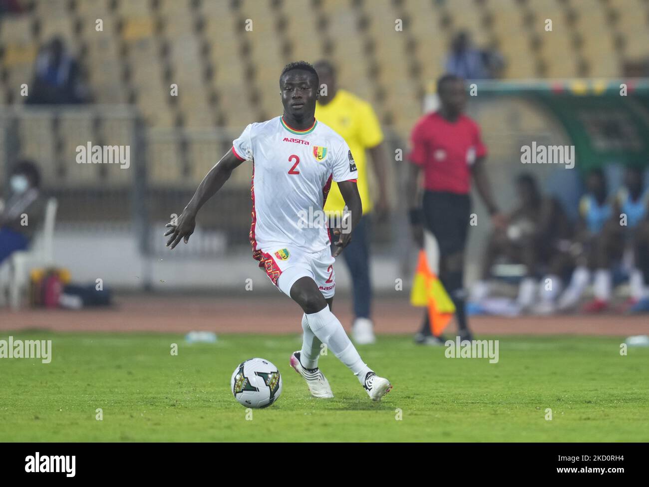 Morlaye Sylla of Guinea during Guinea versus Zimbabwe , African Cup of ...