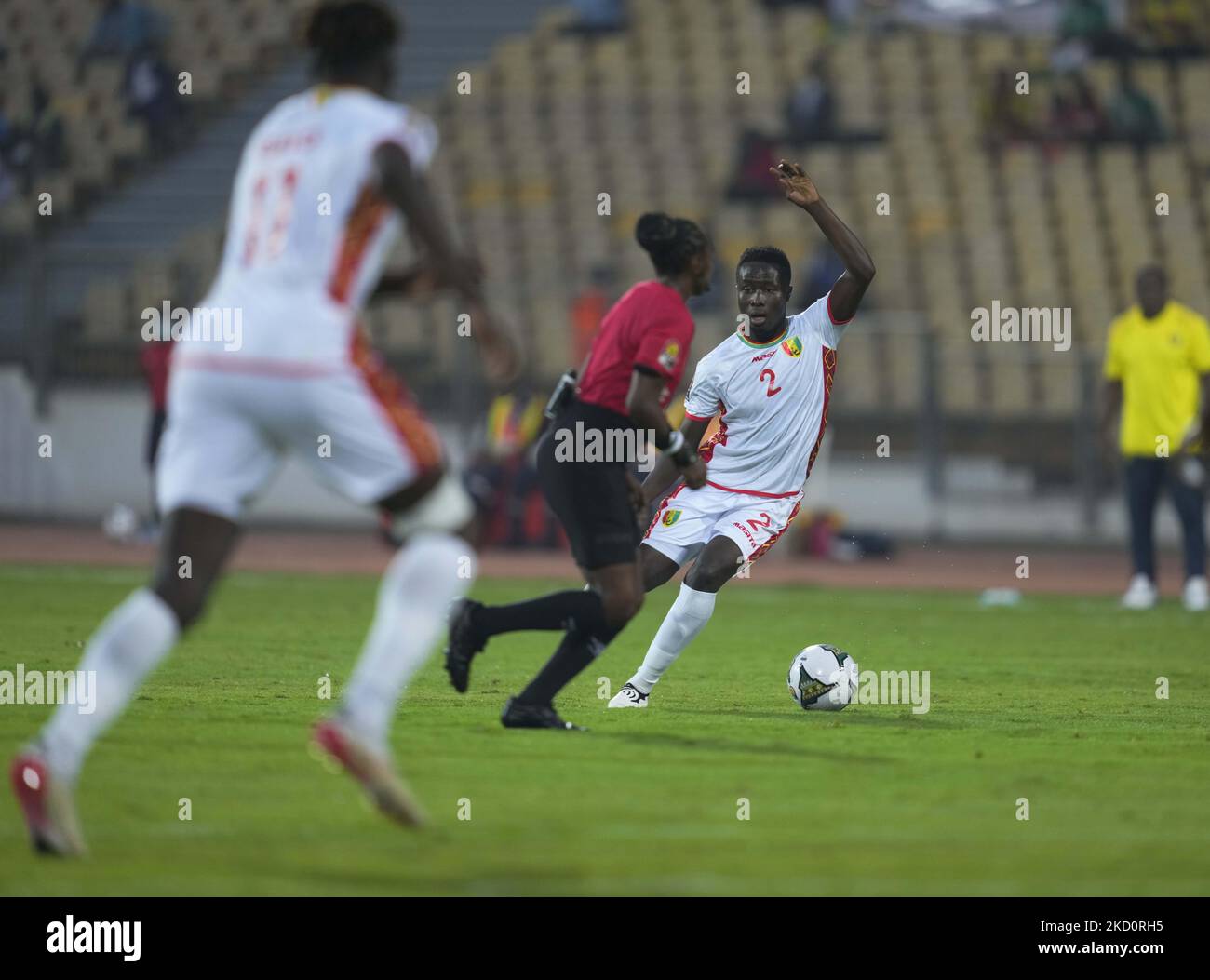 Morlaye Sylla of Guinea during Guinea versus Zimbabwe , African Cup of ...