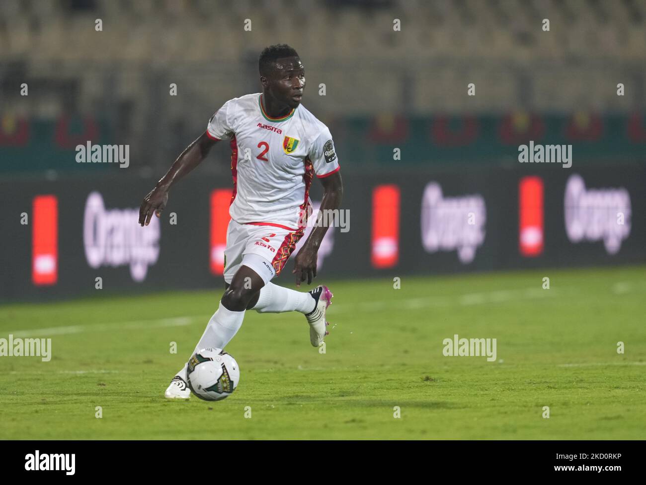 Morlaye Sylla of Guinea during Guinea versus Zimbabwe , African Cup of ...