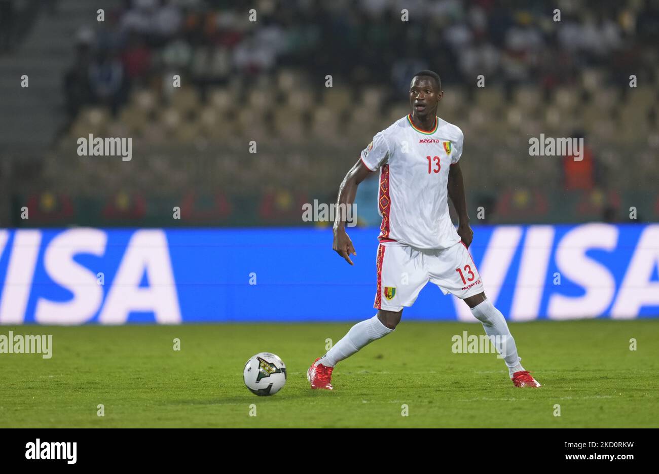Mohamed Ali Camara of Guinea during Guinea versus Zimbabwe , African ...