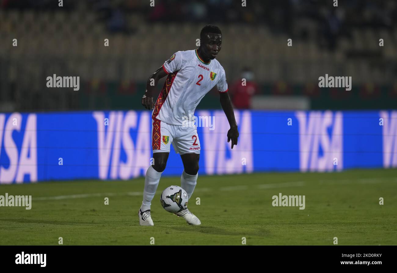 Morlaye Sylla of Guinea during Guinea versus Zimbabwe , African Cup of ...