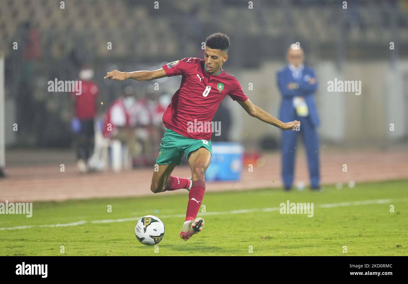 Azzedine Ounahi of Morocco during Morocco against Gabon, African Cup of ...