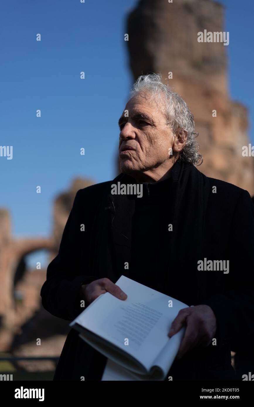 Director Abel Ferrara attends the reading by Abel Ferrara of Gabriele ...