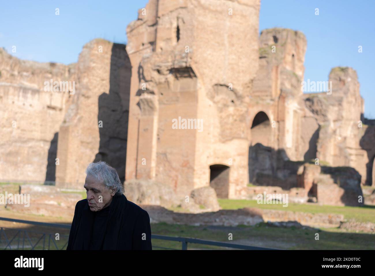 Director Abel Ferrara attends the reading by Abel Ferrara of Gabriele ...