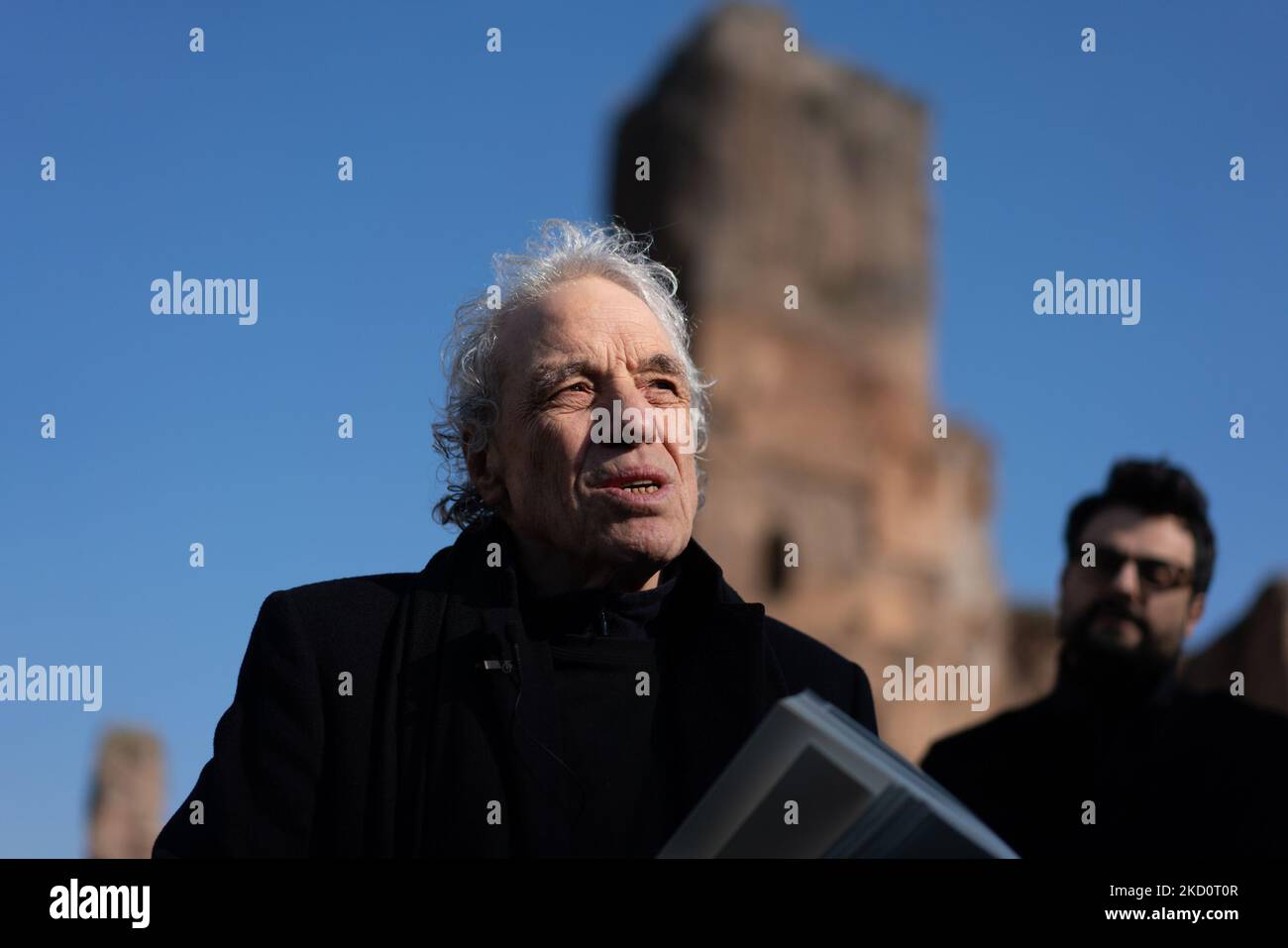 Director Abel Ferrara attends the reading by Abel Ferrara of Gabriele ...