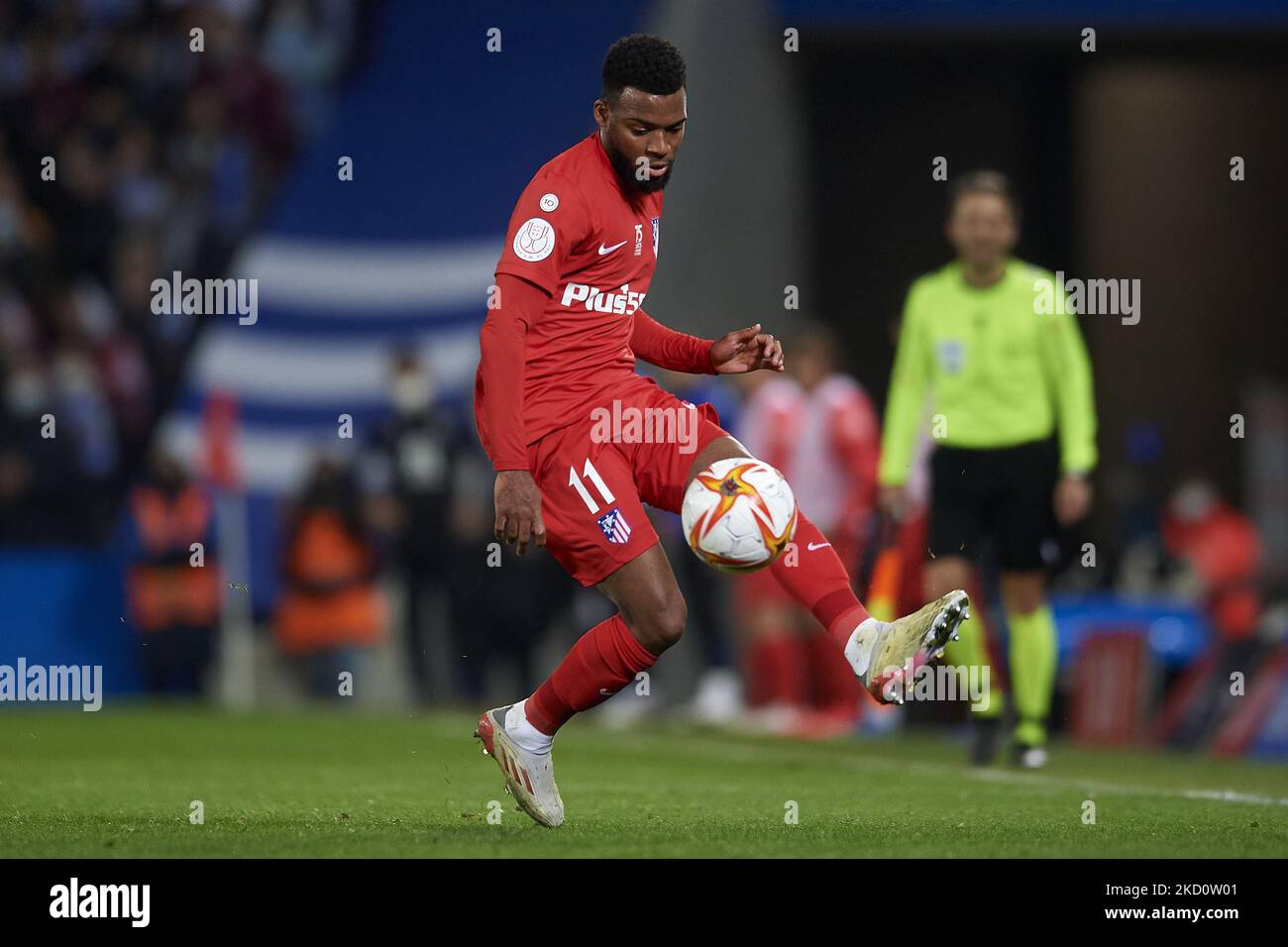 Thomas lemar del atletico de madrid hi-res stock photography and images ...