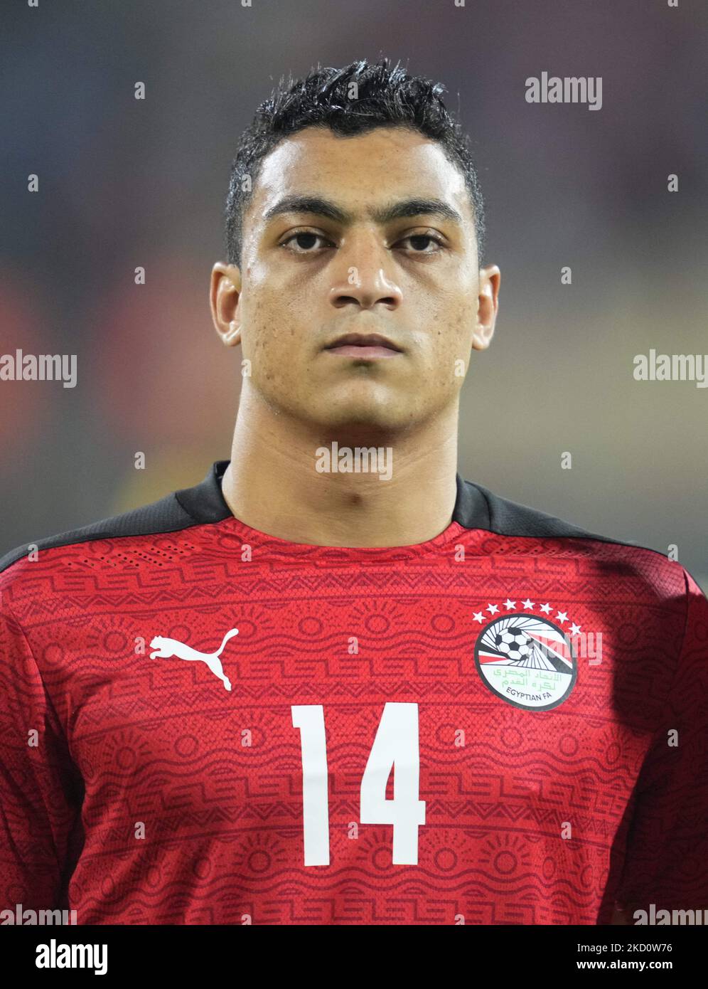 Mostafa Mohamed of Egypt during Egypt versus Sudan, African Cup of ...