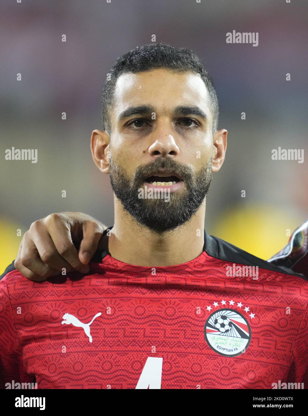 Amr El Solia of Egypt during Egypt versus Sudan, African Cup of Nations, at Ahmadou Ahidjo ...