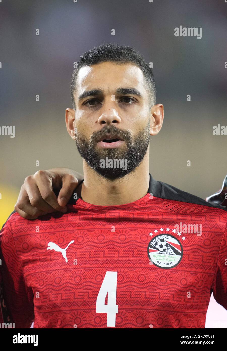 Amr El Solia of Egypt during Egypt versus Sudan, African Cup of Nations, at Ahmadou Ahidjo ...