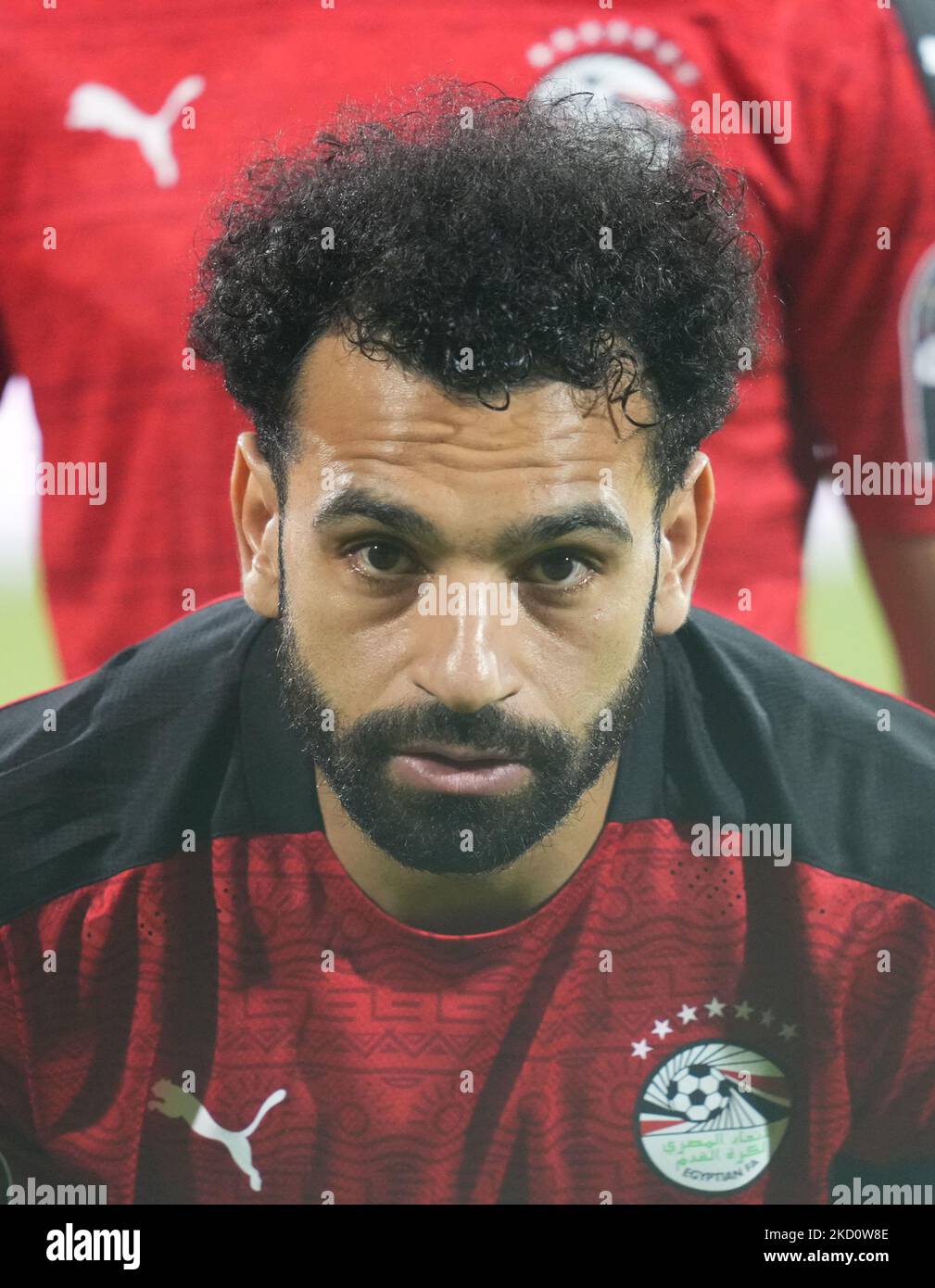 Mohamed Salah (captain) of Egypt during Egypt versus Sudan, African Cup ...