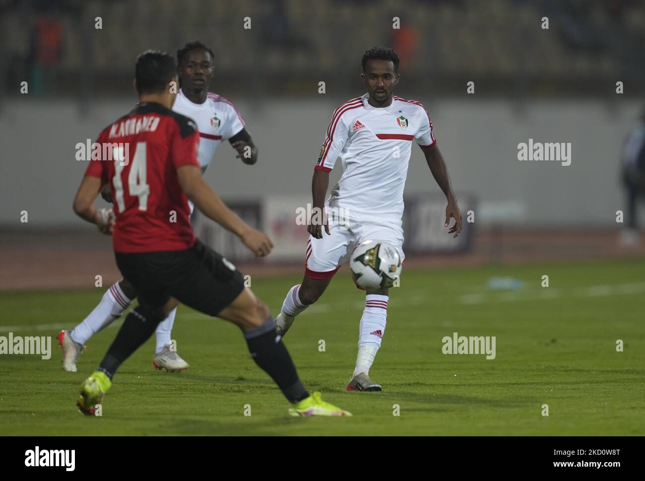 Mohamed Sherif of Egypt during Egypt versus Sudan, African Cup of ...