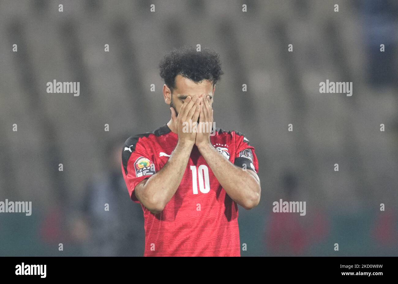 Mohamed Salah (captain) of Egypt during Egypt versus Sudan, African Cup ...