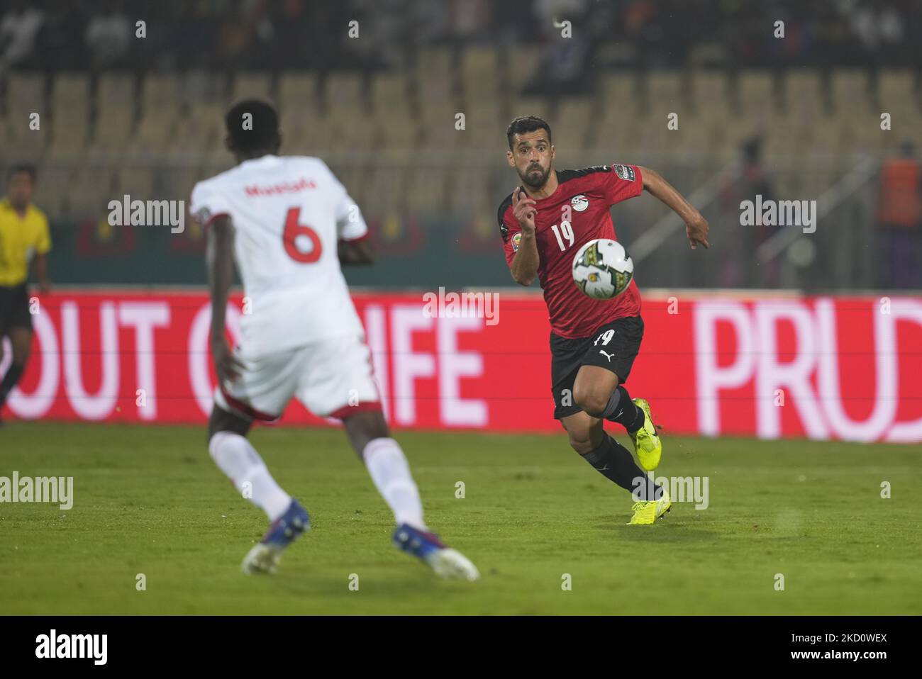 Abdallah El Said of Egypt during Egypt versus Sudan, African Cup of ...