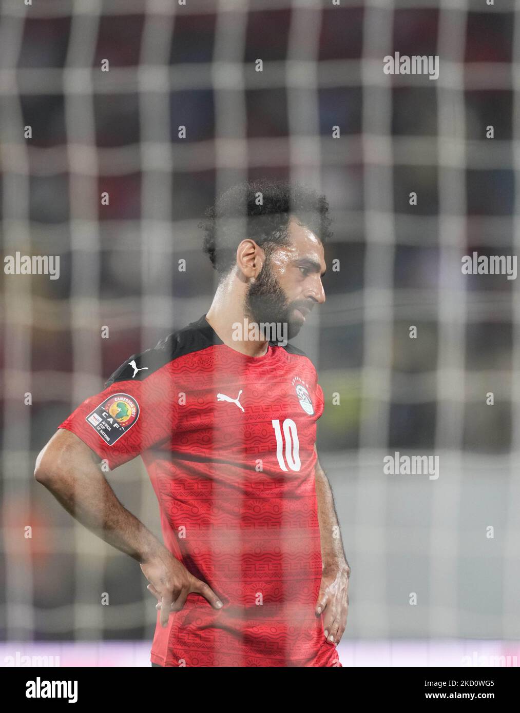 Mohamed Salah (captain) of Egypt during Egypt versus Sudan, African Cup ...
