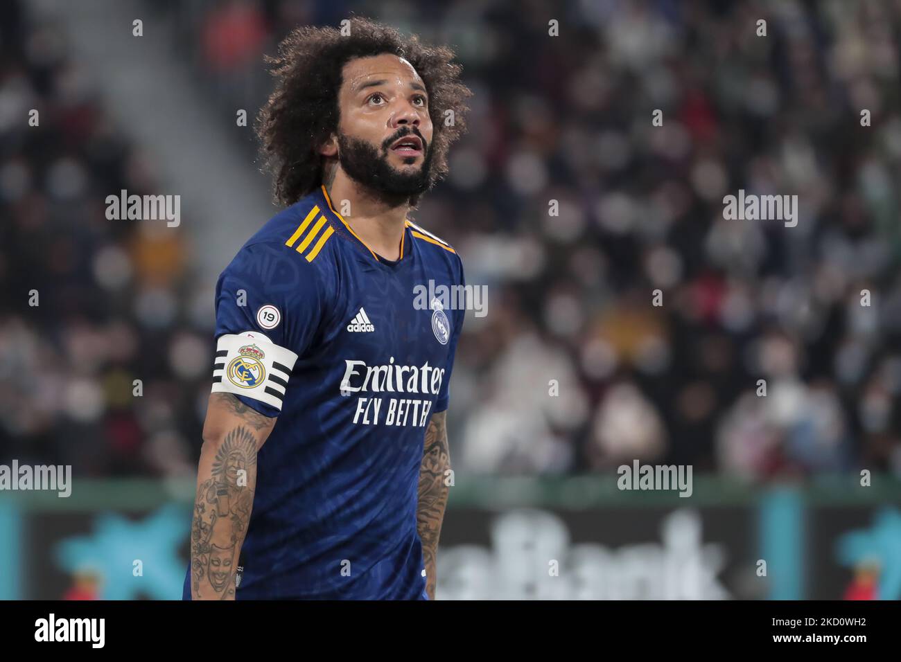 Marcelo Vieira da Silva of Real Madrid during spanish King Cup match ...