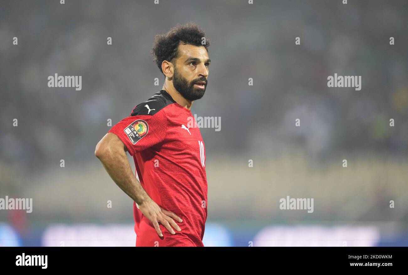 Mohamed Salah (captain) of Egypt during Egypt versus Sudan, African Cup ...