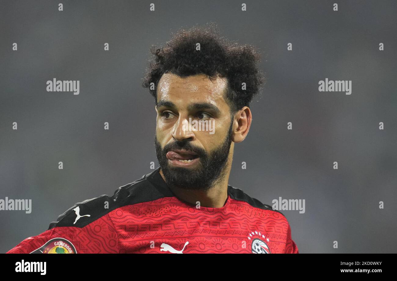 Mohamed Salah (captain) of Egypt during Egypt versus Sudan, African Cup ...