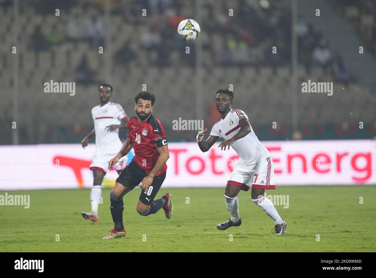Mohamed Salah (captain) of Egypt during Egypt versus Sudan, African Cup ...