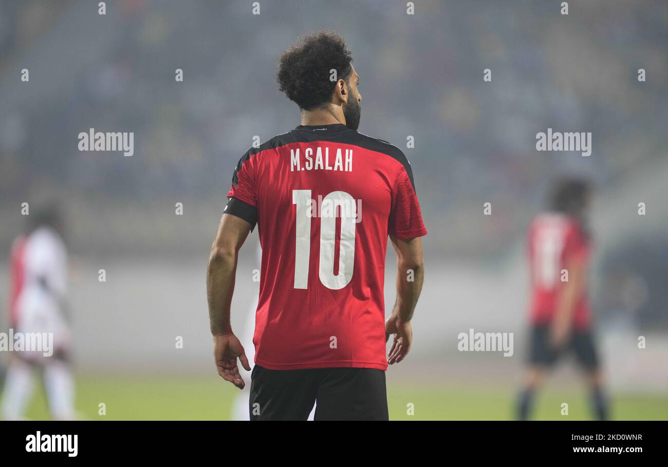Mohamed Salah (captain) of Egypt during Egypt versus Sudan, African Cup ...