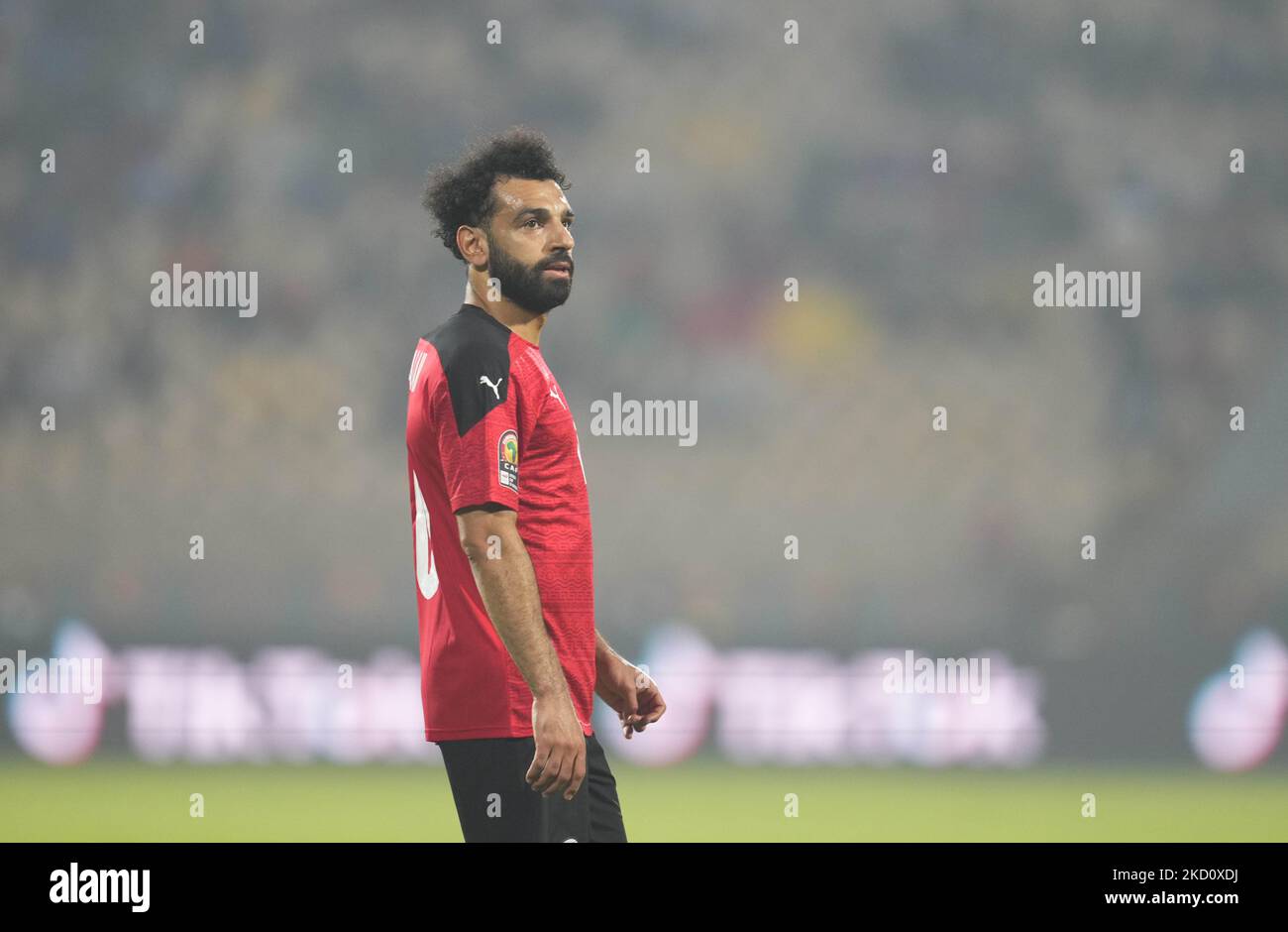 Mohamed Salah (captain) of Egypt during Egypt versus Sudan, African Cup ...