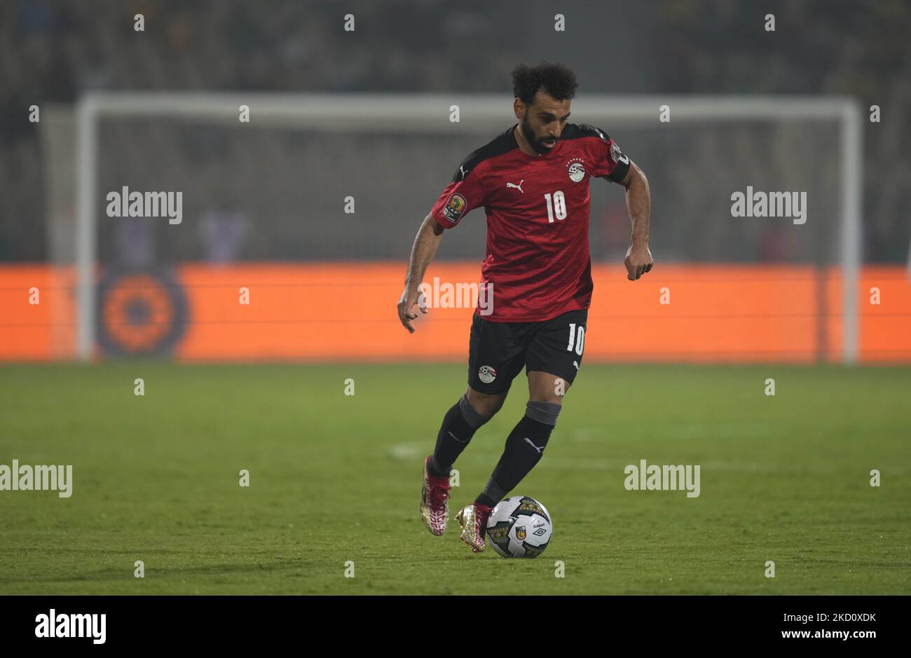 Mohamed Salah (captain) of Egypt during Egypt versus Sudan, African Cup ...