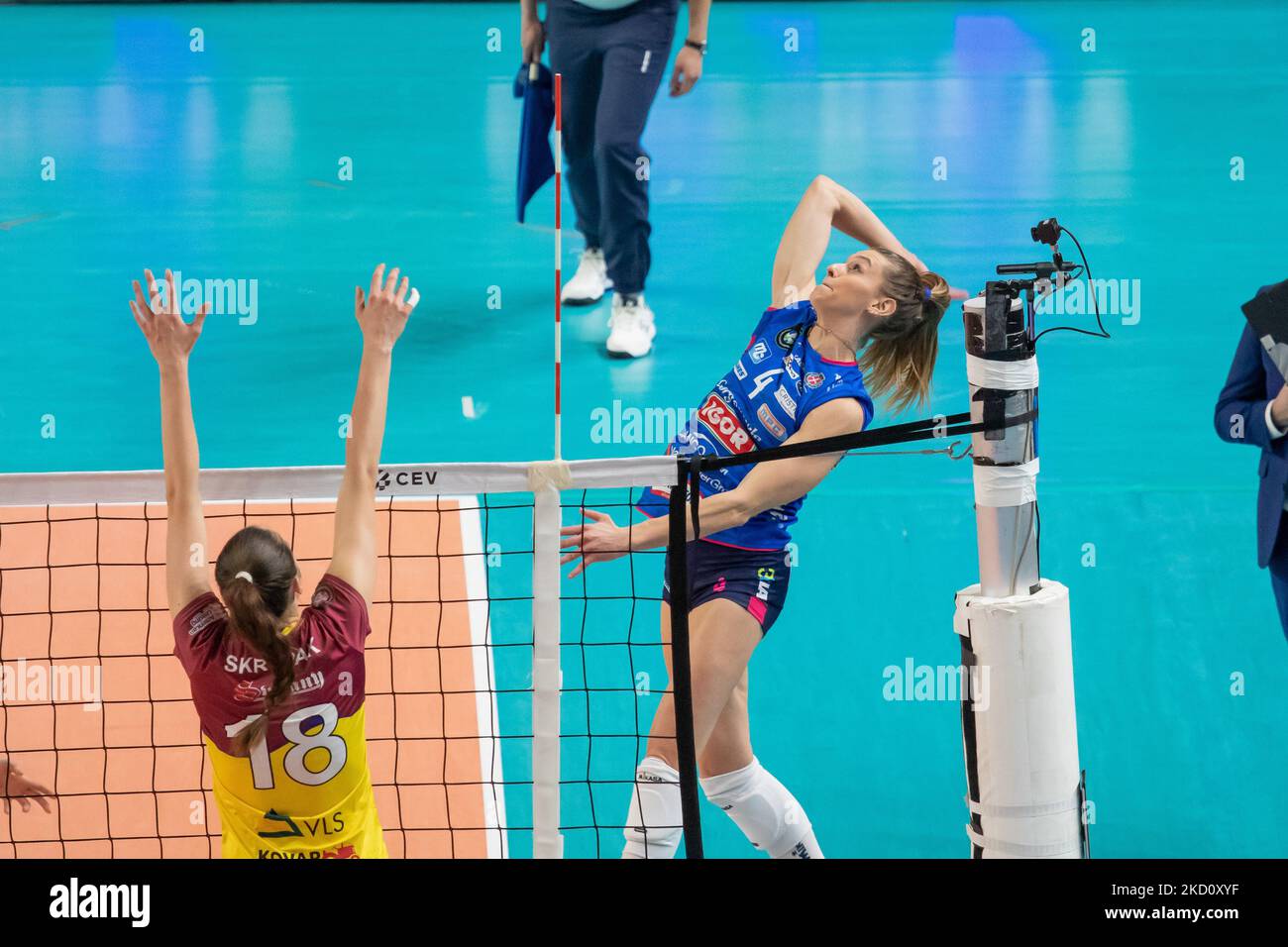 (Igor Gorgonzola Novara) during the CEV Champions League Women ...