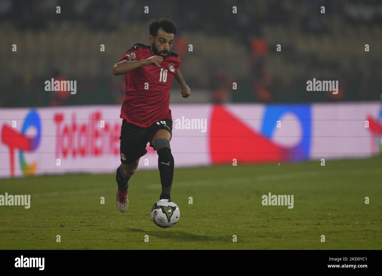 Mohamed Salah (captain) of Egypt during Egypt versus Sudan, African Cup ...