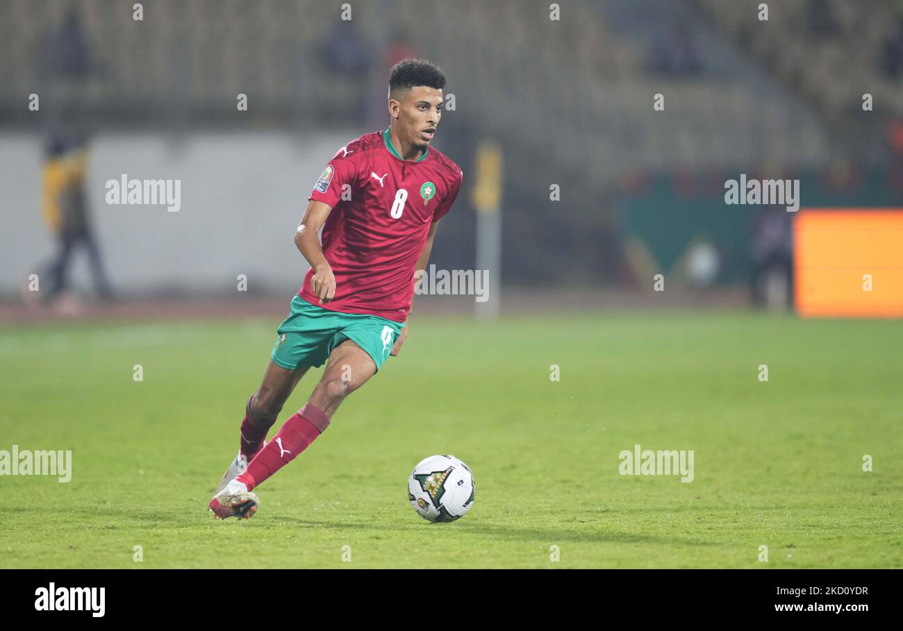Azzedine Ounahi of Morocco during Morocco against Gabon, African Cup of ...