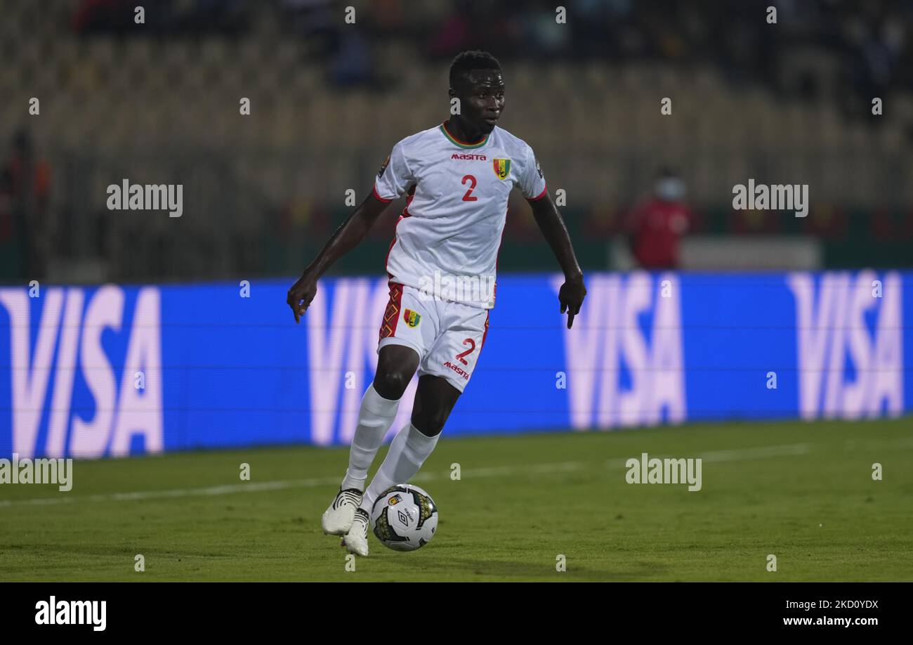 Morlaye Sylla of Guinea during Guinea versus Zimbabwe , African Cup of ...