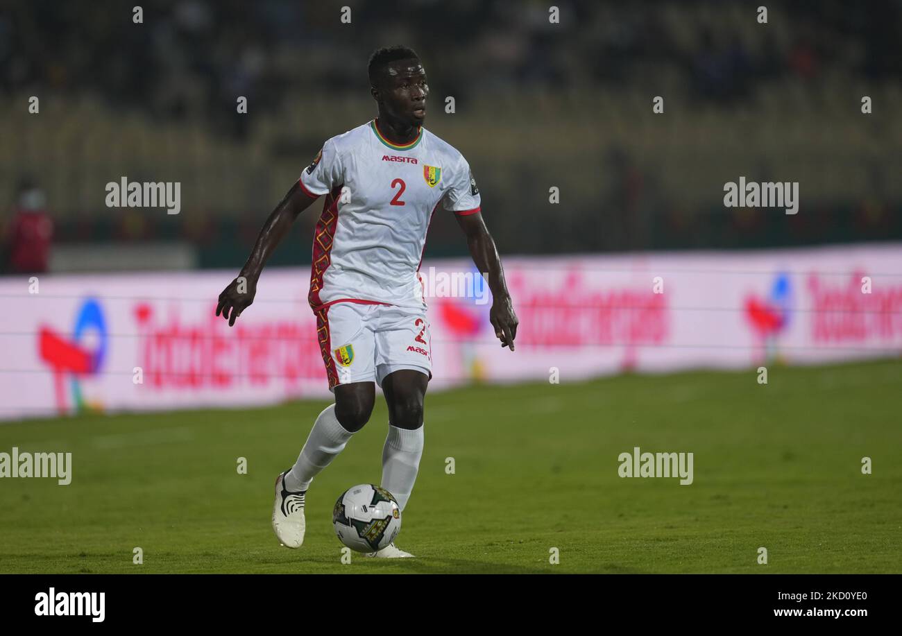 Morlaye Sylla of Guinea during Guinea versus Zimbabwe , African Cup of ...