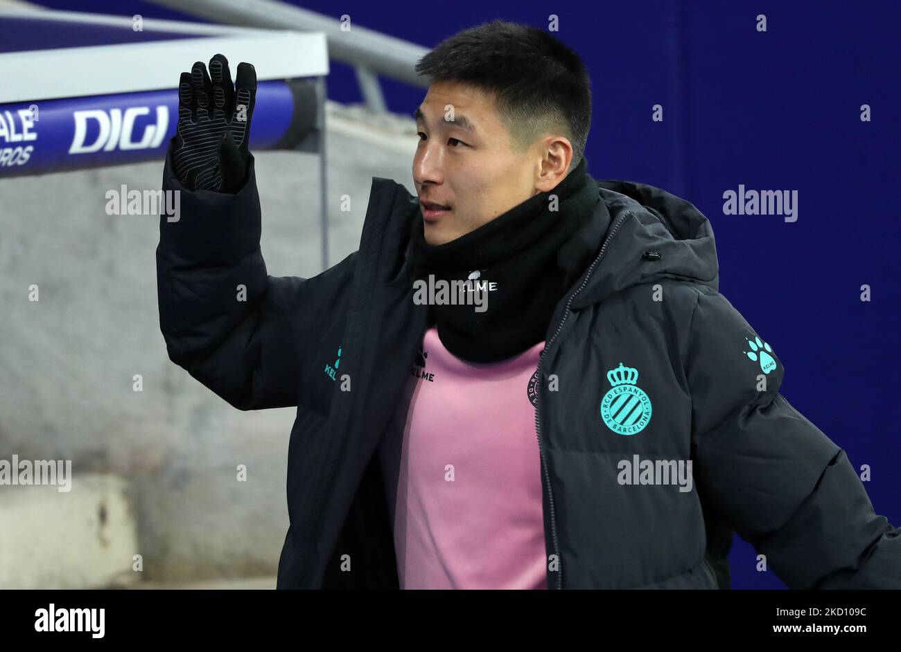 Wu Lei during the match between RCD Espanyol and Real Betis Balompie ...