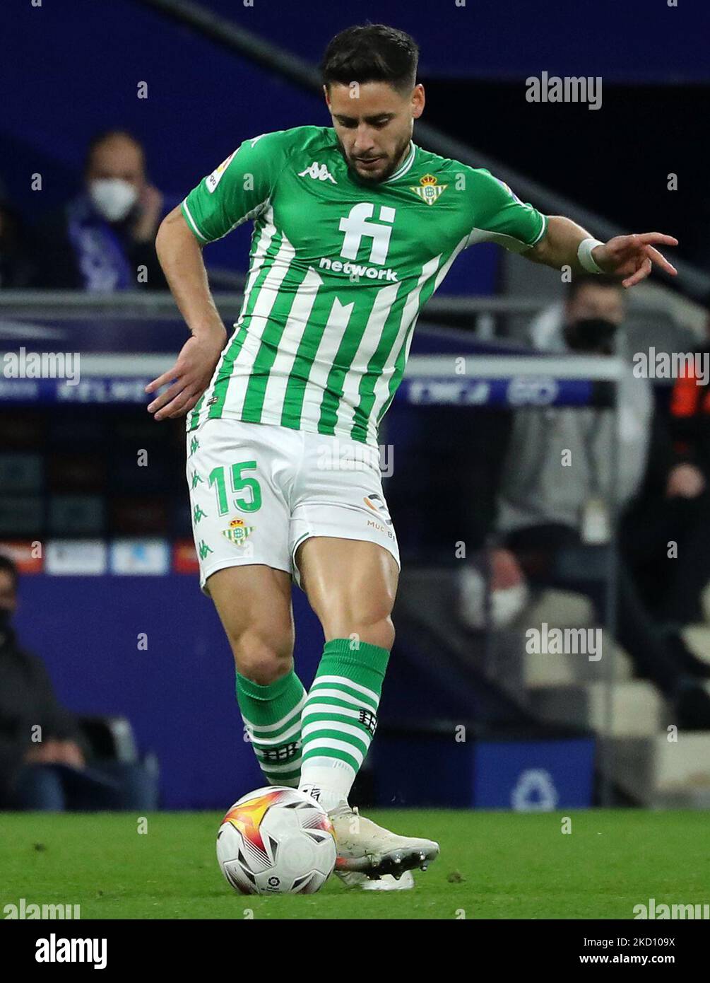 Alex Moreno during the match between RCD Espanyol and Real Betis ...