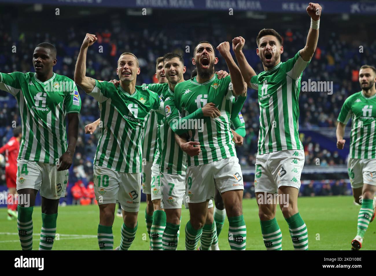 Borja iglesias goal celebration hi-res stock photography and images - Alamy