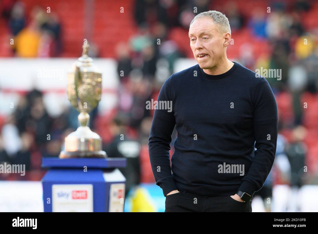 Steve Cooper, Nottingham Forest head coach during the Sky Bet ...