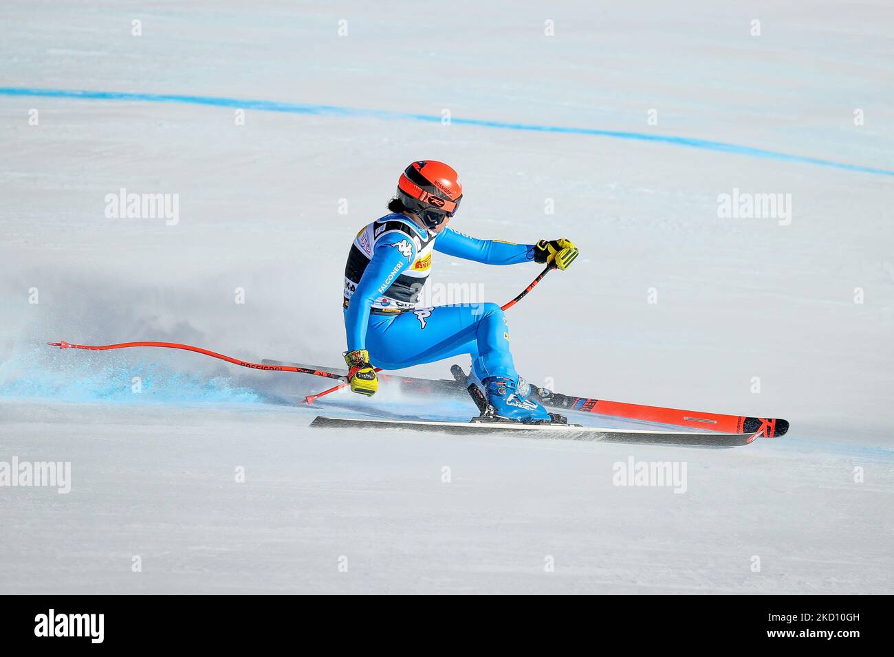 BRIGNONE Federica (ITA) in action during the alpine ski race 2022 FIS ...