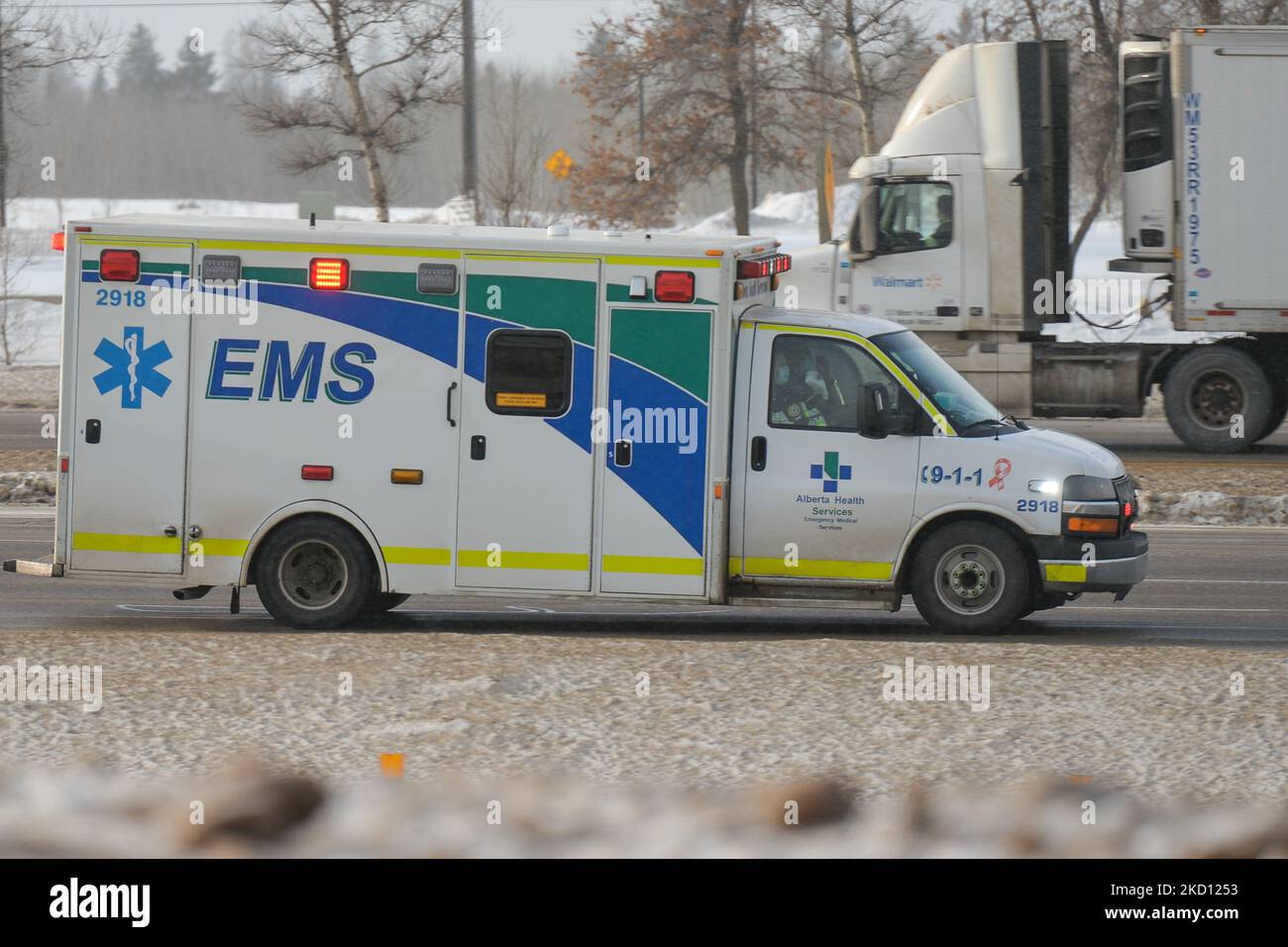 Alberta health services ambulance hi-res stock photography and images ...