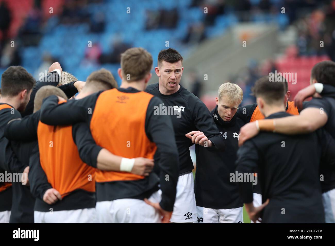 Adam Beard of Ospreys: before the European Champions Cup match between ...