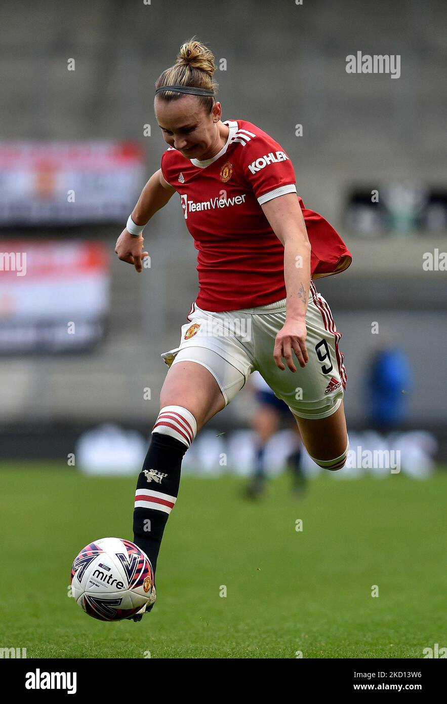 Stock action picture of Martha Thomas of Manchester United Women during ...
