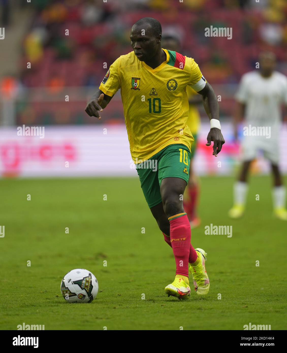 Vincent Aboubakar of Cameroon during Cameroun versus Cap Verde, African ...