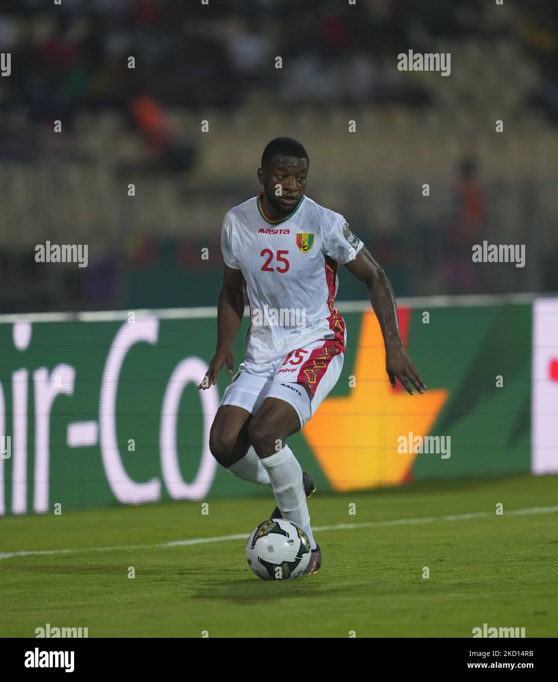 Mamadou Diallo of Guinea during Guinea versus Zimbabwe , African Cup of ...
