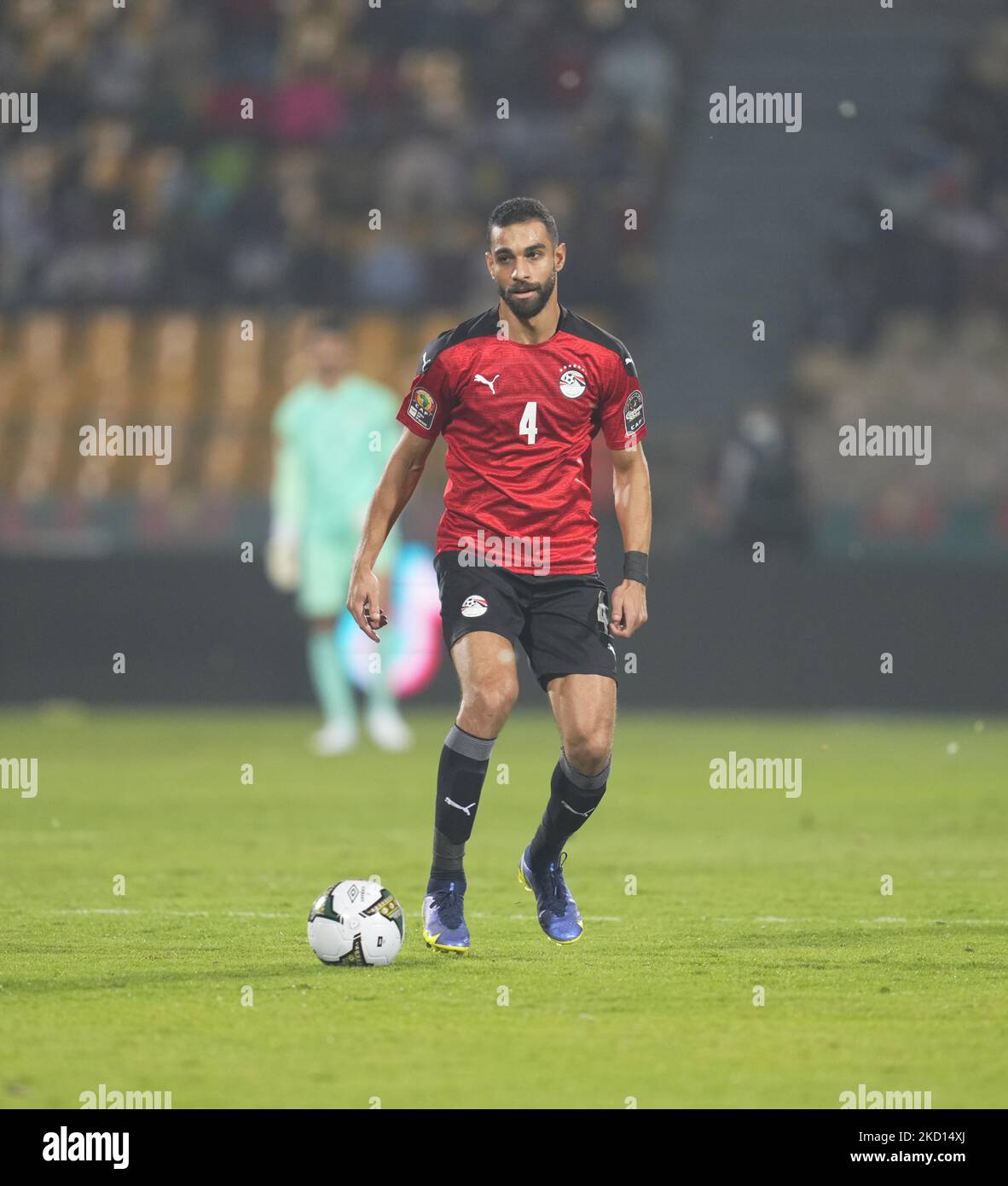 Amr El Solia of Egypt during Egypt versus Sudan, African Cup of Nations, at Ahmadou Ahidjo ...