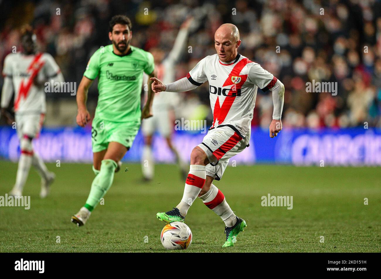 Isi Palazon during La Liga match between Rayo Vallecano and Athletic ...